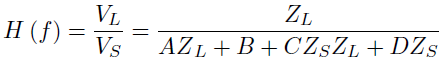 Transmission Line Transfer Function from ABCD and S-parameters | Blogs | Altium